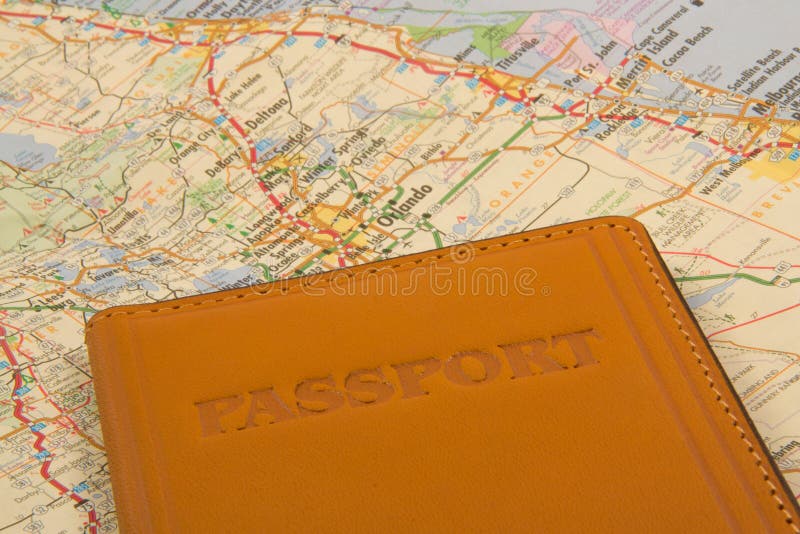 Passport on a map stock photo. Image of book, dutch, country - 29539030