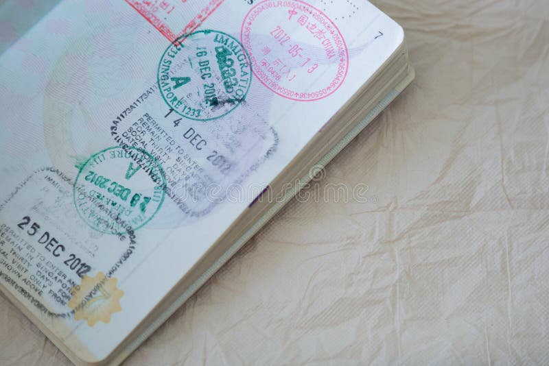 Passport stock photo. Image of abstract, book, visa, background - 58603312