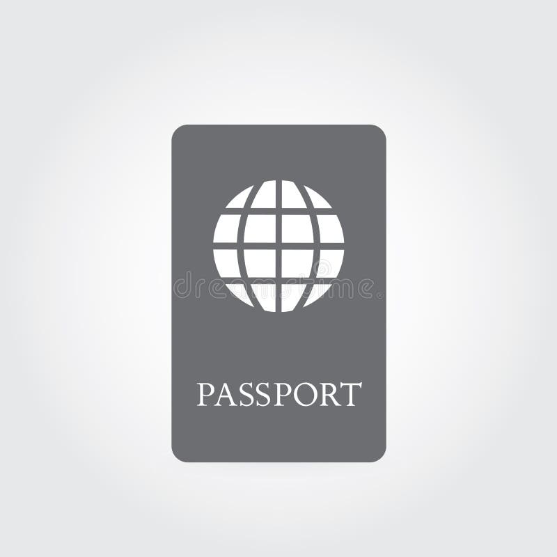 Passport Symbol Flat Isometric Icon Or Logo Stock Vector