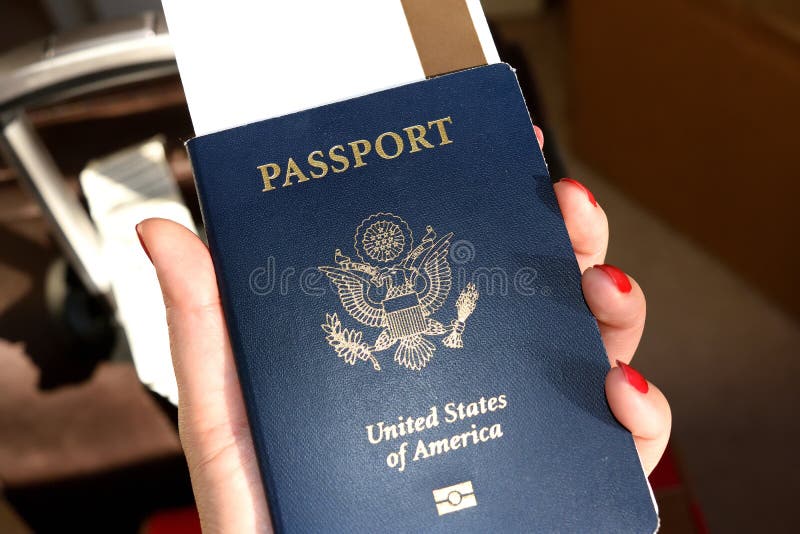 American Passport, Permanent Resident Card And Social Security Number ...