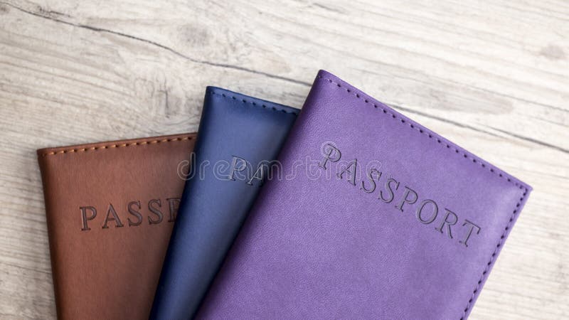 Passports stock photo. Image of immigration, journey - 95506834