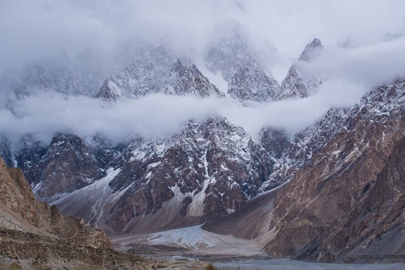 Passu Cones In Northern Pakistan, Taken In August 2019 Stock Photo ...