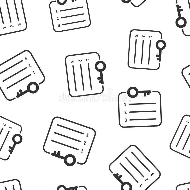 Password Account Icon in Comic Style. Keyword Cartoon Vector ...