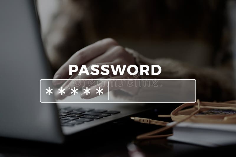 Password Box in Internet Browser Stock Photo - Image of page, access ...