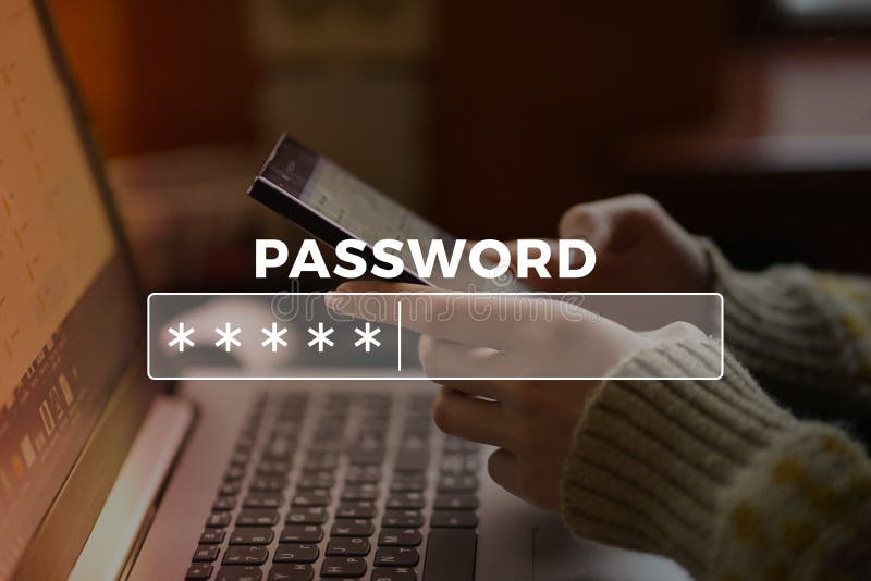 Password Box in Internet Browser Stock Image - Image of browser, house ...