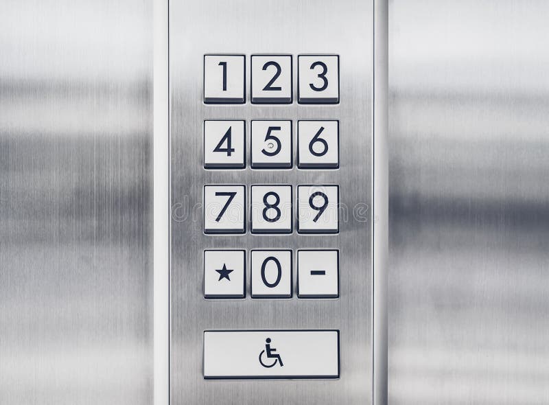 Password Code Security Keypad System Protection Stock Image - Image of ...