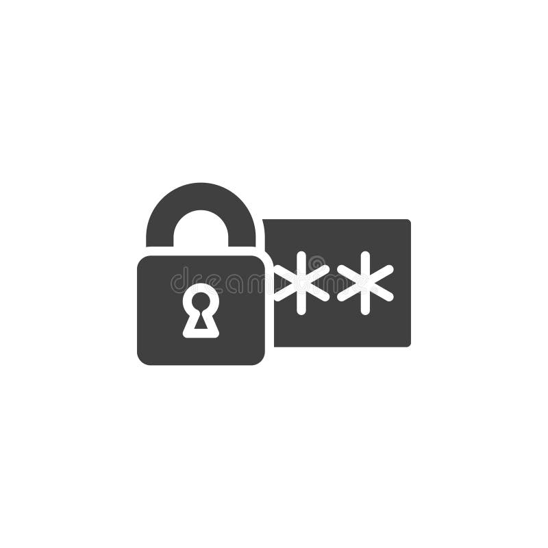 Password code vector icon stock illustration. Illustration of keyhole ... Password code vector icon stock illustration. Illustration of keyhole ...
