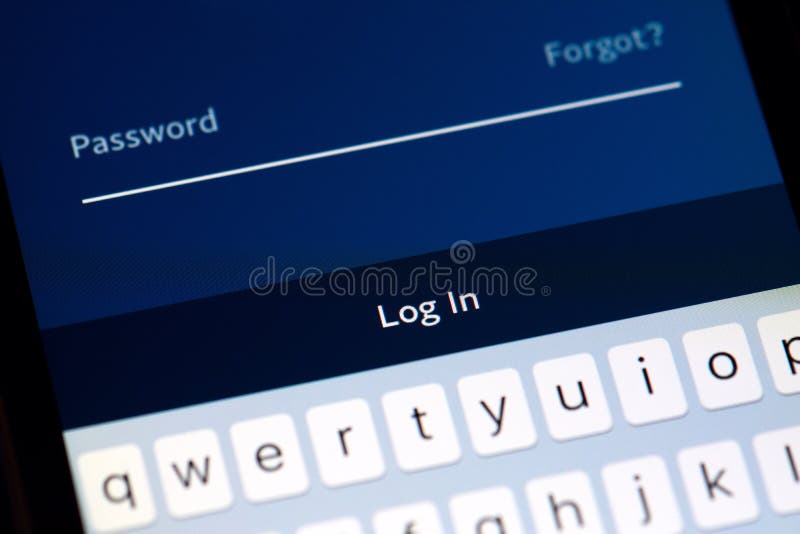 Password entry stock image. Image of communication, entry - 72284637