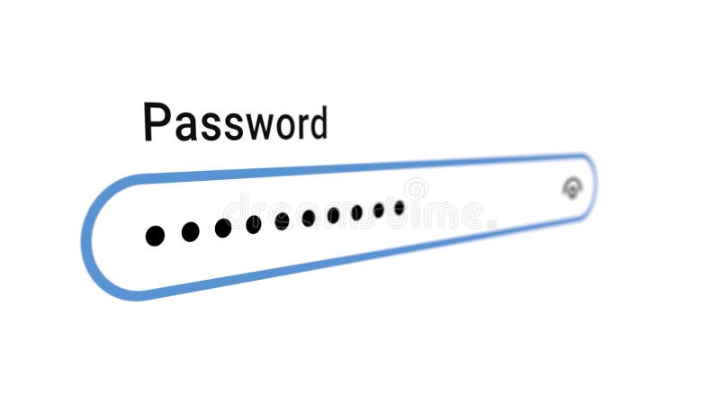 4K Entering Their Password on a Computer Screen Access Granted Warning ...