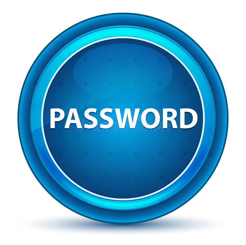 Login And Password Icon Digital Blue Stock Vector - Illustration of ...