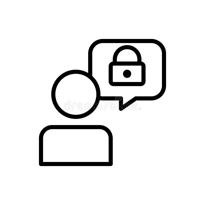 Password Icon, Safe Code Icon Vector Illustration Stock Vector ...