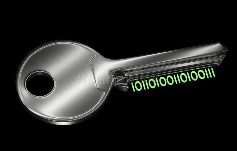 Password Key stock illustration. Illustration of data - 23156453