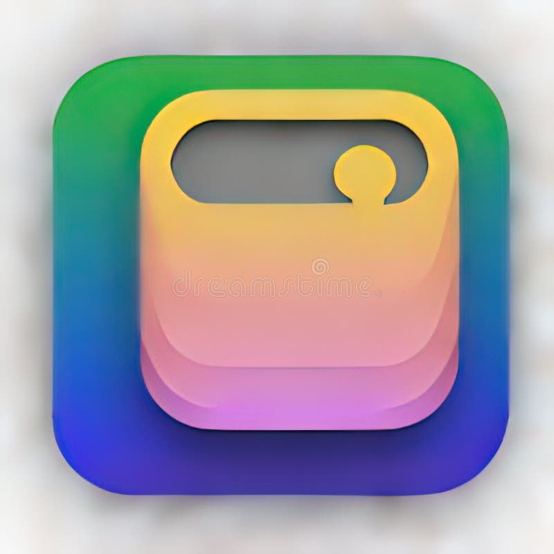 Password Manager Software App Icon Generative Ai Stock Illustration