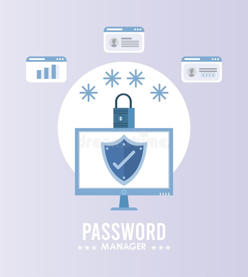 Password Manager Stock Illustrations – 1,155 Password Manager Stock ...