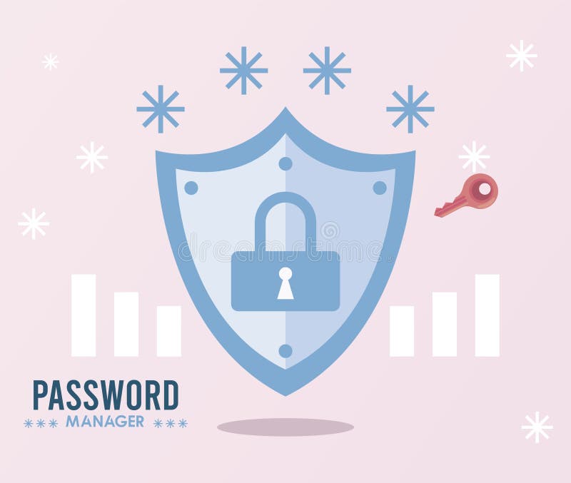 Secure Password Manager Stock Illustrations – 347 Secure Password ...