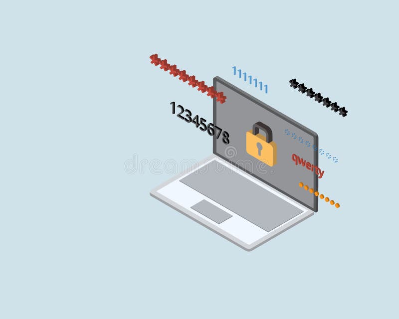 Strong Passwords Stock Illustrations – 51 Strong Passwords Stock ...