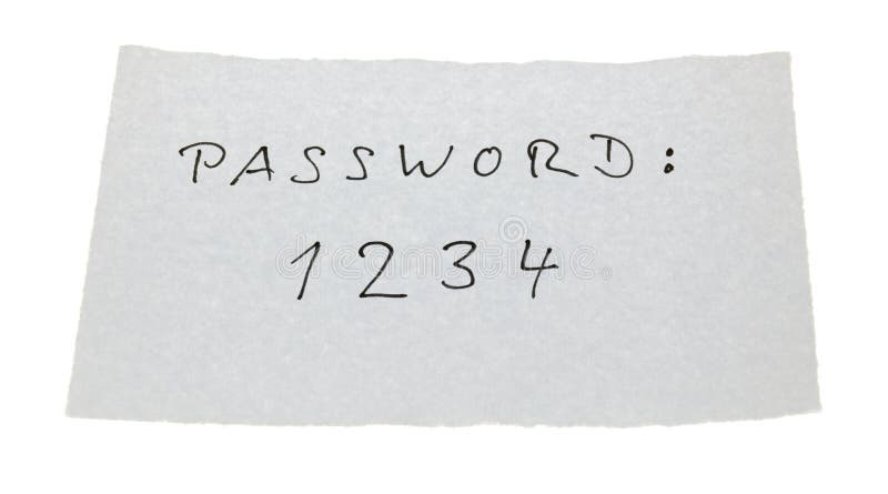 Password stock image. Image of paper, protection, number - 219591619