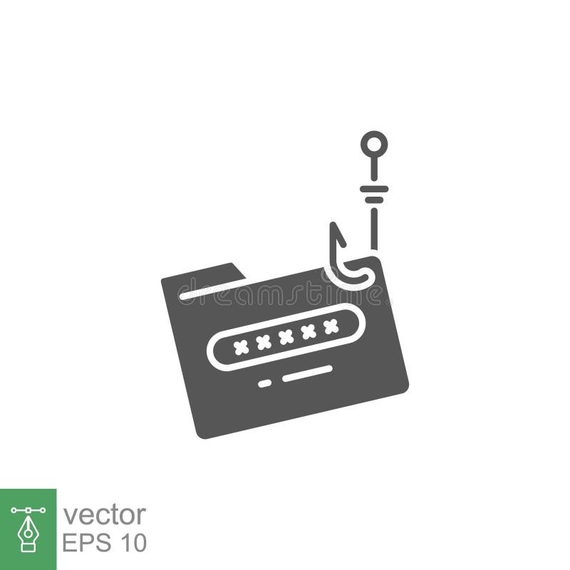 Password hack stock vector. Illustration of spam, phising - 17289910