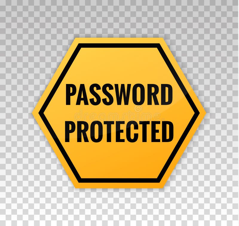 Password Protected Icon. Area Secure Lock Sign Isolated on Background ... Password Protected Icon. Area Secure Lock Sign Isolated on Background ...