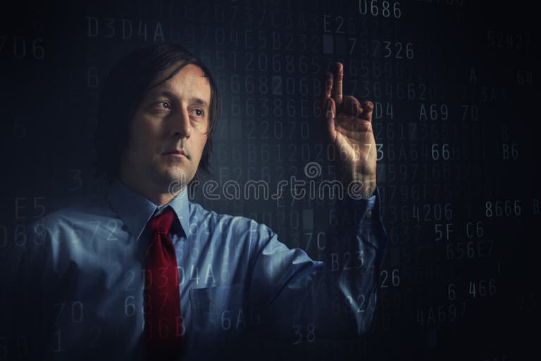 Password protection stock image. Image of graphic, businessman - 35841677