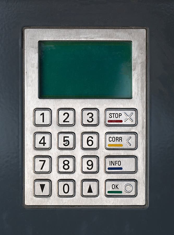 ATM Keypad stock image. Image of banking, access, money - 4670099