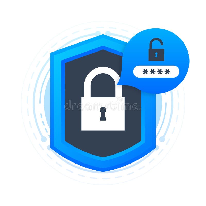 Password For Secure Login In System Digital For Mobile App Privacy Protection Two Step