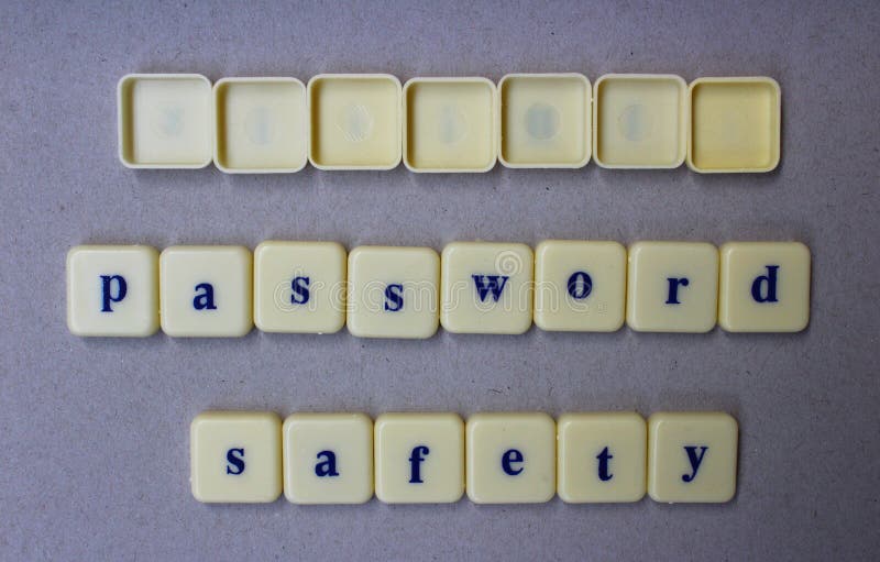 Password Security Related Concept Stock Photo - Image of business ...