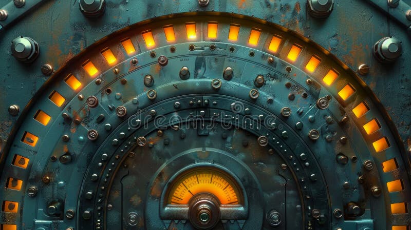 Password Strength Meter Visualization Stock Photo - Image of secure ...