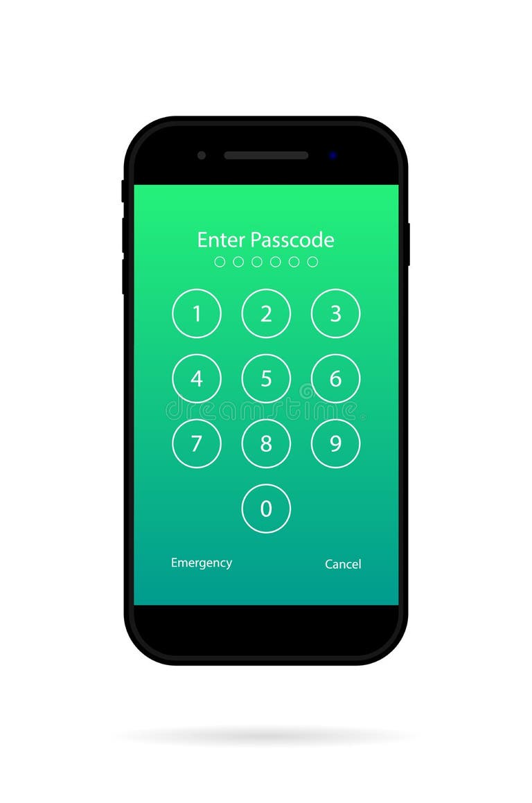 Numeric Passcode Stock Illustrations – 107 Numeric Passcode Stock ...