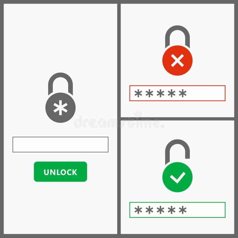 Secret Security Interface Stock Illustrations – 3,810 Secret Security ...