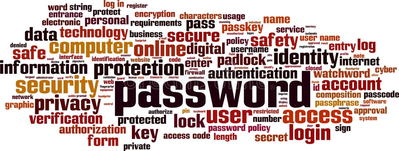Password Usage Stock Illustrations – 201 Password Usage Stock ...