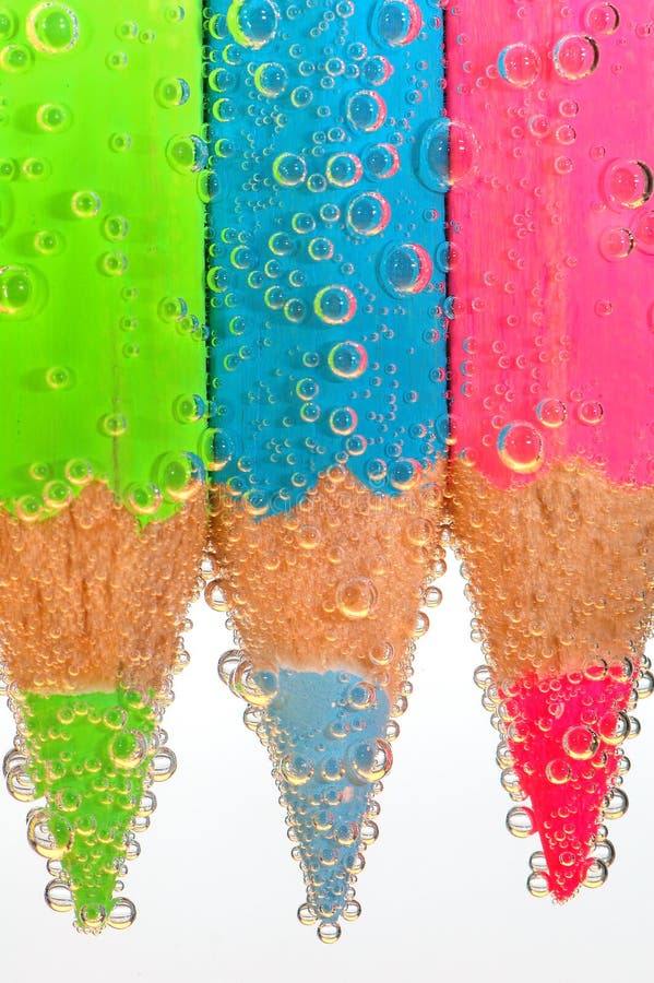 Pastéis Coloridos No Fundo Branco Com Espaço Da Cópia Foto de Stock ...