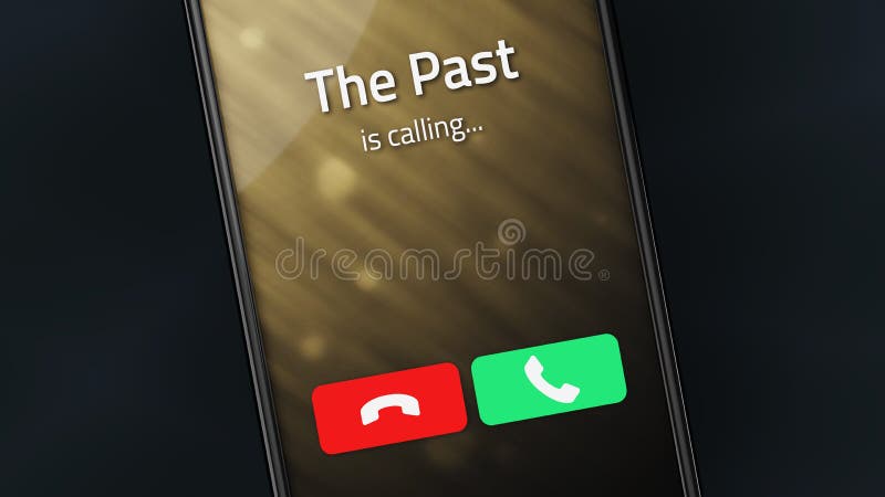The Past is Calling stock photo. Image of prior, calling - 105522706
