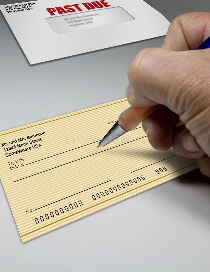 Past due bills stock photo. Image of deadline, internet - 4229052