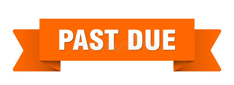 Past Due Vector Design Stock Illustrations – 236 Past Due Vector Design ...