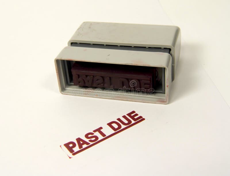 Past Due Stamp stock image. Image of billing, office, notice - 12615