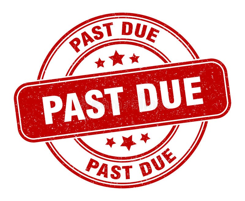 Past Due Stock Illustrations – 1,084 Past Due Stock Illustrations ...