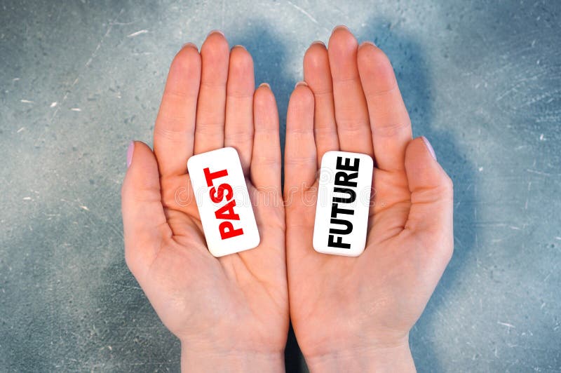 Past and future concept stock photo. Image of future - 168973822