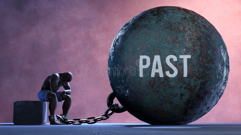 Past that limits life stock illustration. Illustration of heavy - 268528225