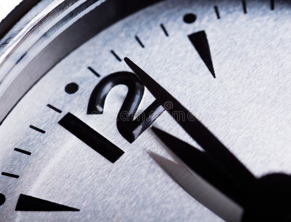 Past midnight clock stock photo. Image of clock, exact - 17781772