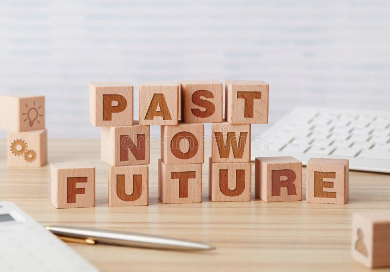 Past, now and future stock image. Image of economy, play - 182440983