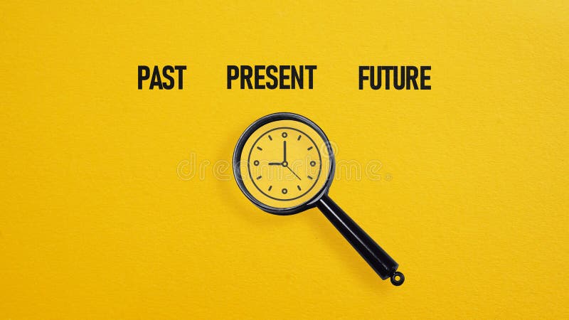 Past, Present and Future Concept. Business and Time Management Stock ...