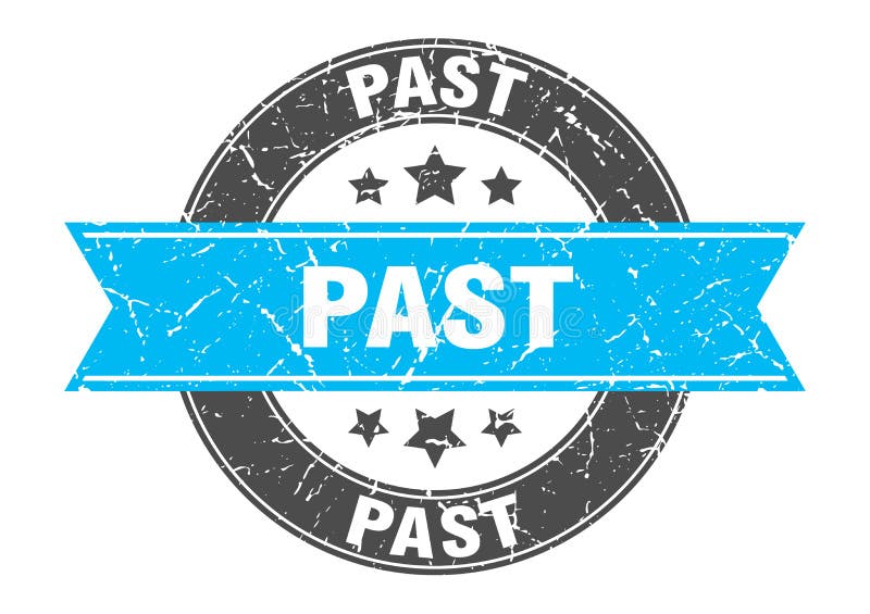 Past stamp stock vector. Illustration of label, background - 154001948