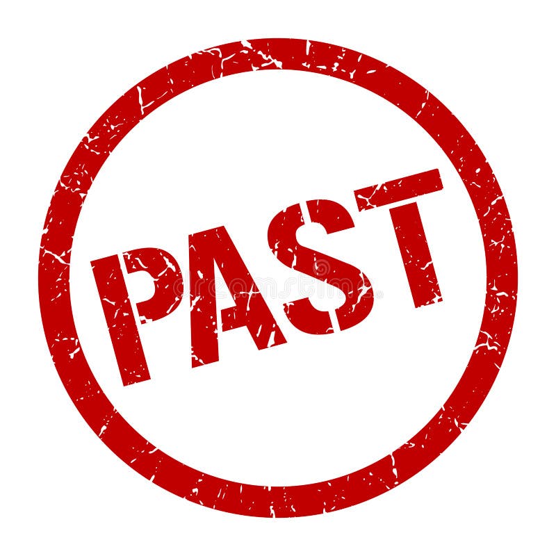 Past stamp stock vector. Illustration of scratched, sign - 136944503