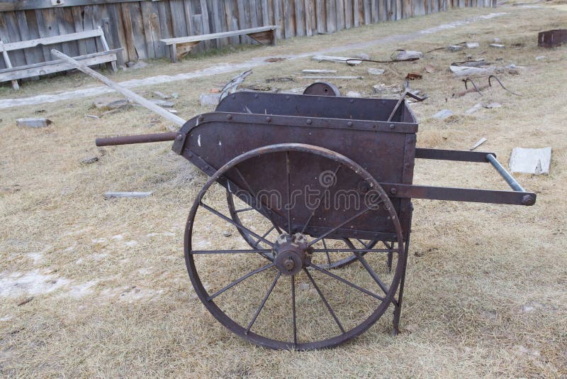 Past tools in the present. stock photo. Image of town - 168763370