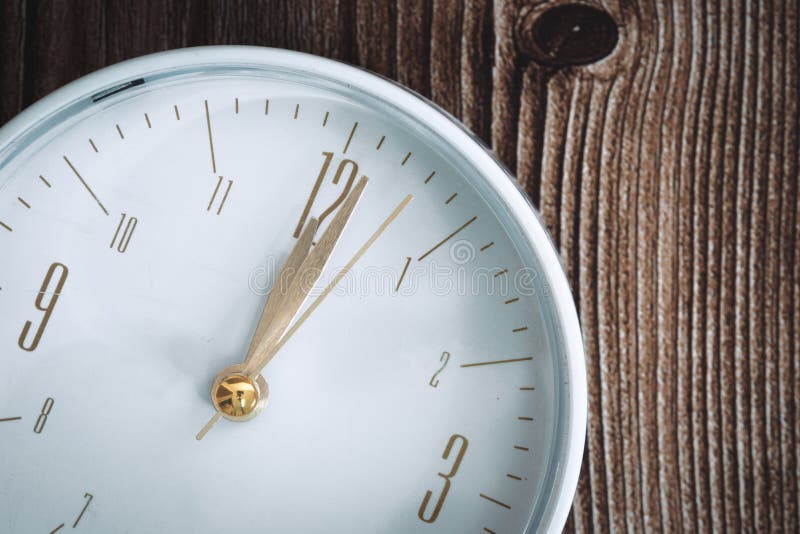 Past Twelve O`clock stock photo. Image of face, numbers - 207975184