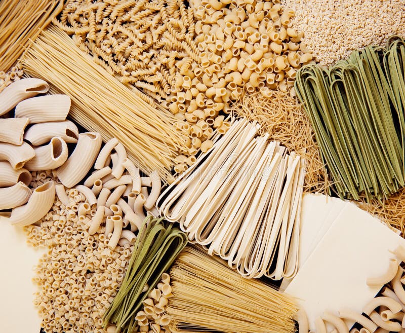 Frame of pasta stock image. Image of cookbook, tasty, space - 1703339