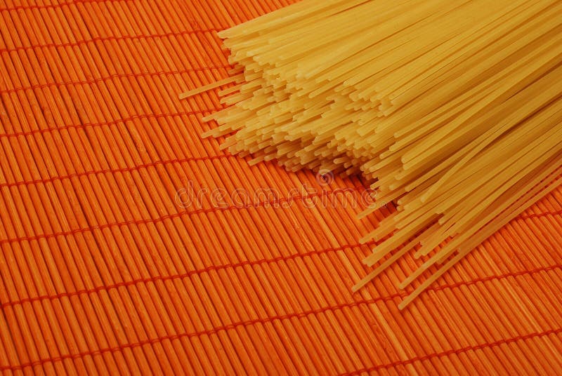 Pasta stock photo. Image of spaghetti, italian, yellow - 12160808