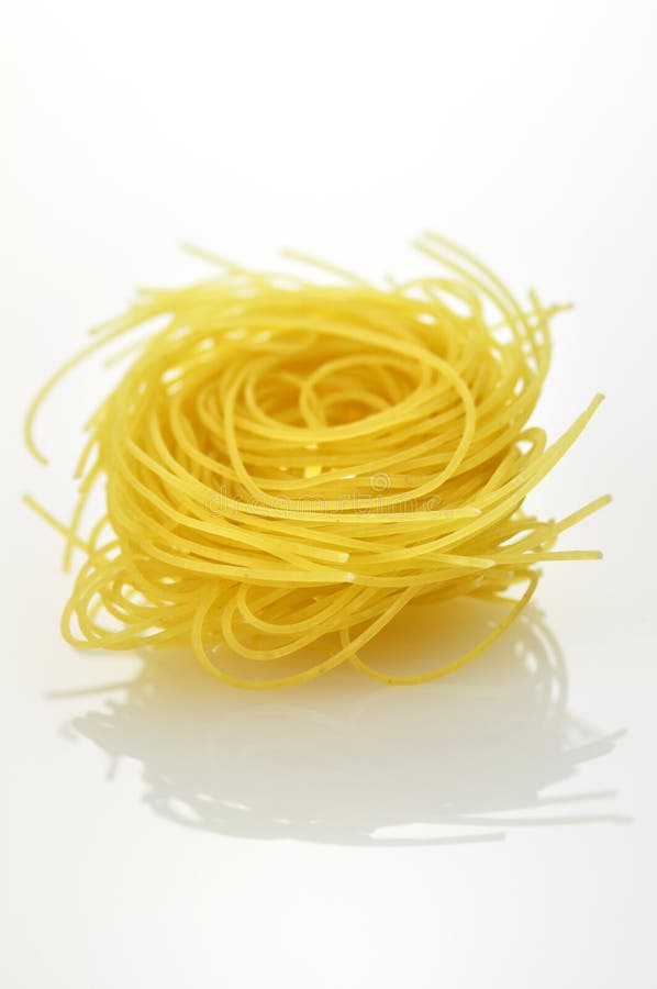Capellini Pasta stock image. Image of traditional, coils - 38794893