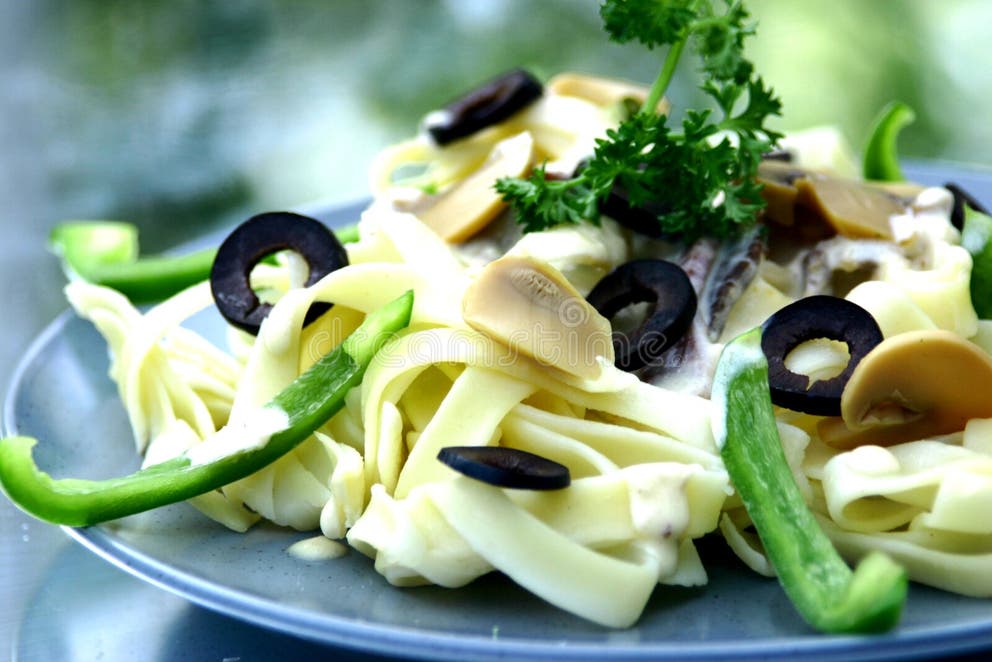 Pasta 2 stock photo. Image of saturated, flavour, plate - 525938